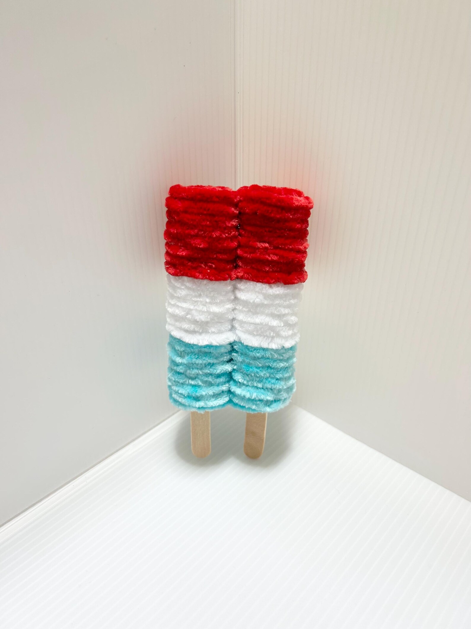 Fourth of July Bomb Pop Ice Pop Decor, Red, White & Blue Patriotic ...