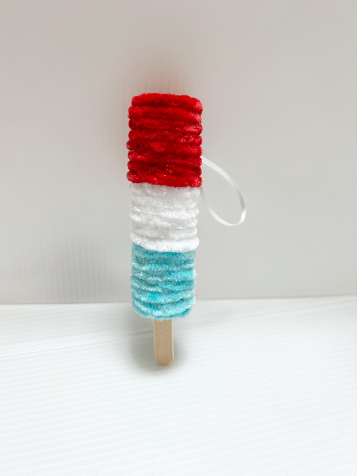 Fourth of July Bomb Pop Ice Pop Decor, Red, White & Blue Patriotic ...