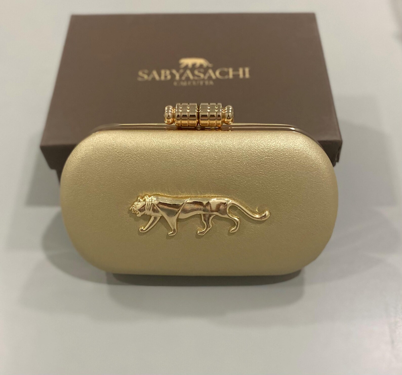 Sabyasachi Inspired Gold/silver/white Clutch Box Wedding Gift Handmade ...