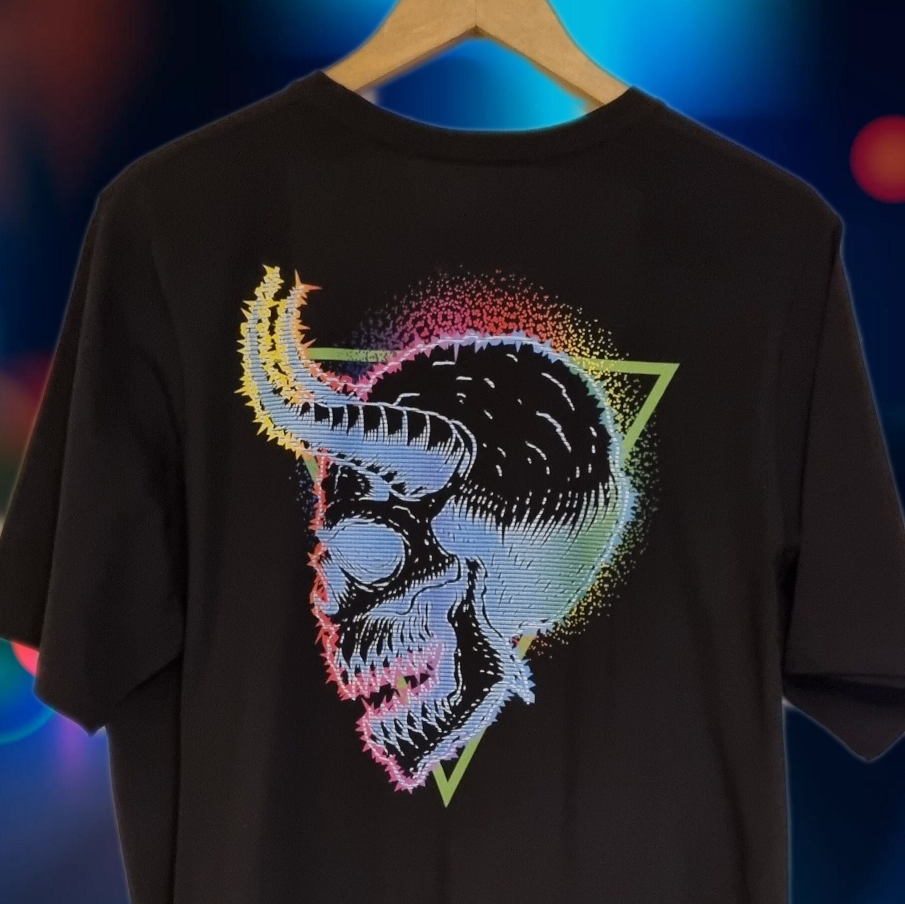 Demon Hunter T-shirt Front and Back Print - Etsy