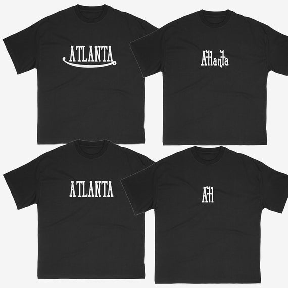 Atlanta Atl T Shirts All Color and Sizes High Quality Material - Etsy