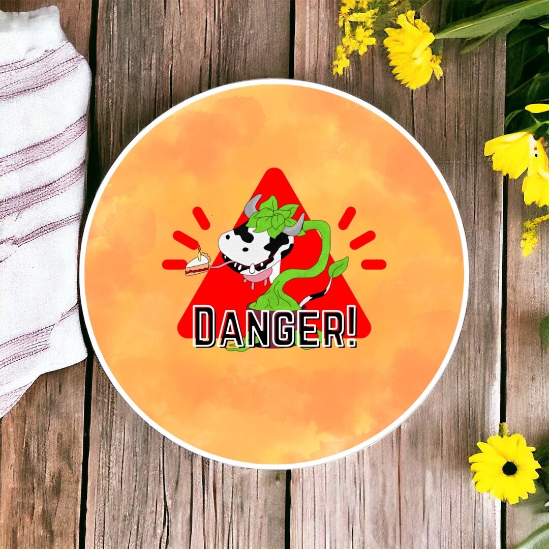 Sims 4 Sticker Danger Cow Plant - Etsy