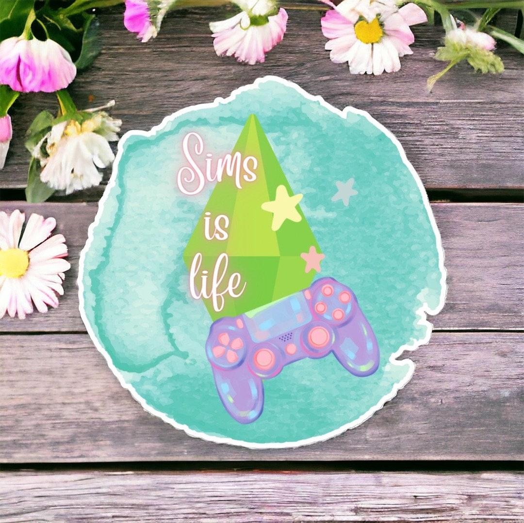 Sims 4 Sticker Sims is Life - Etsy