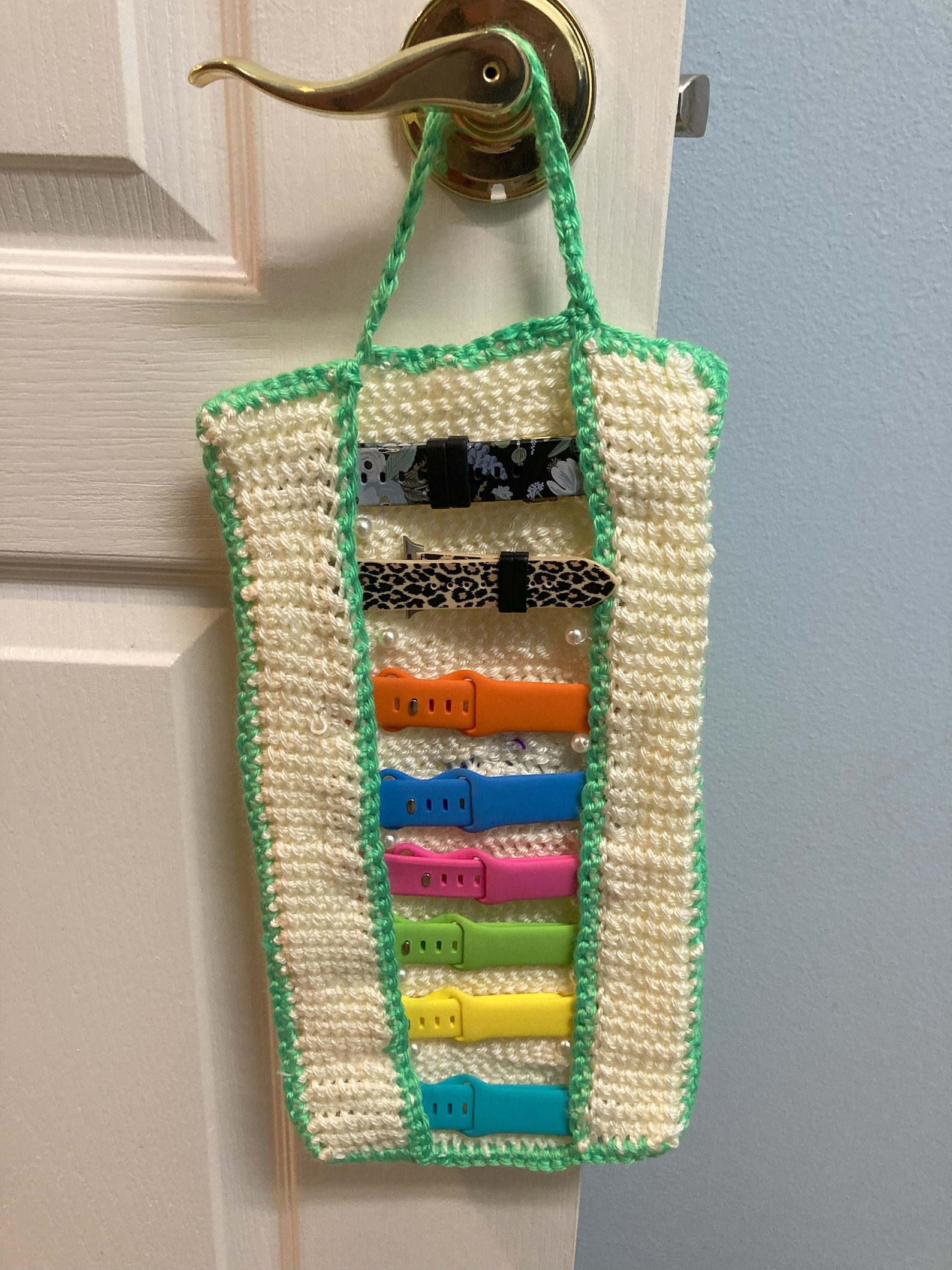 Crocheted Watch Band Holder Pattern - Etsy