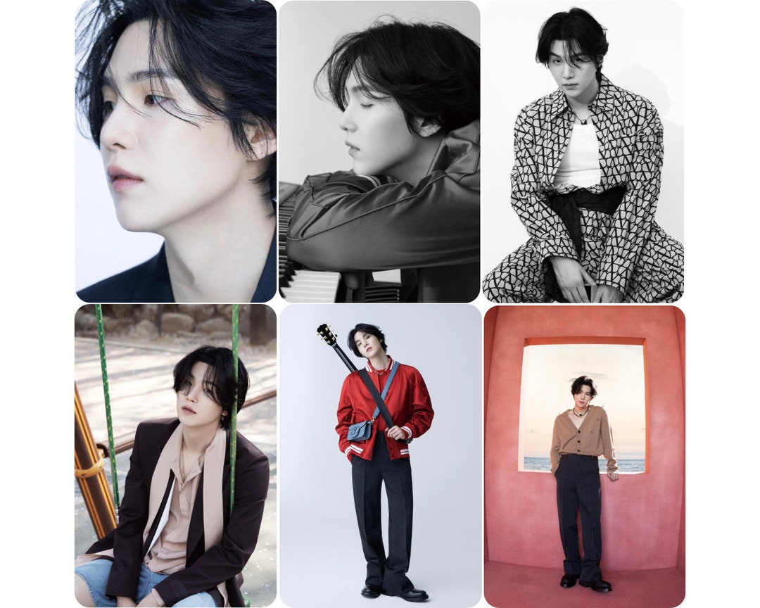 BTS Suga Yoongi 2023 Magazine Photo Shoot Fan-made Photocards - Etsy