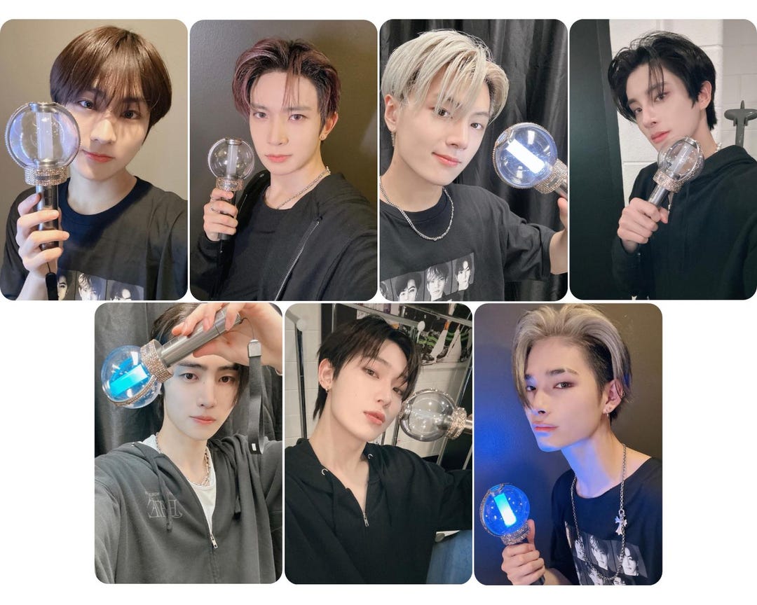 ENHA Fate in U.S. Tour Selfies Fan-made Photocards (3 Options per ...