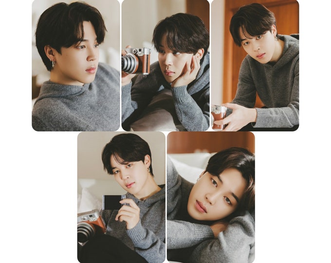 BTS Jimin Suite Life WHITE Version Fan-made Photocards **not Restocking ...