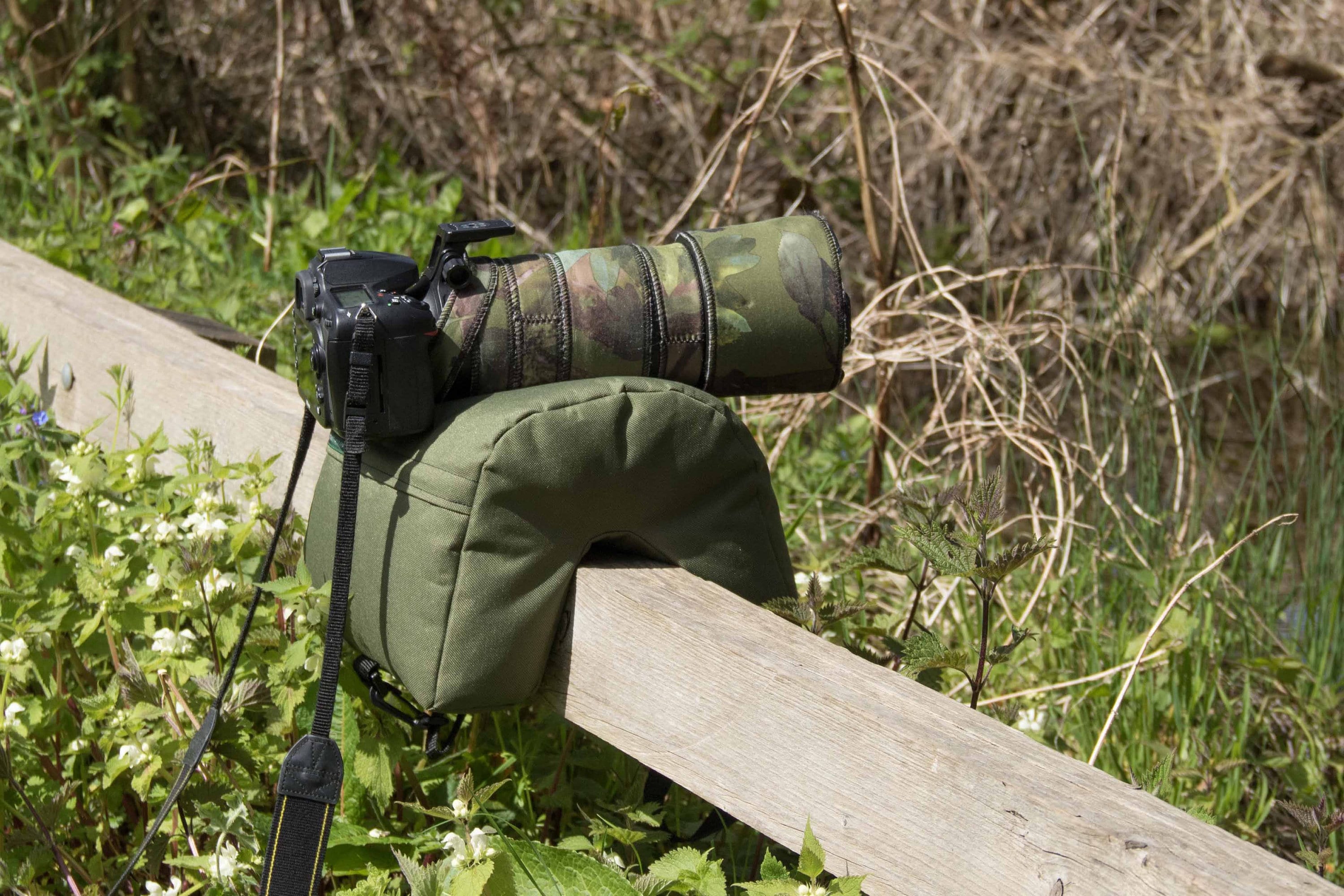 U Shape Waterproof Camera Bean Bag, Handmade Wildlife Photography ...