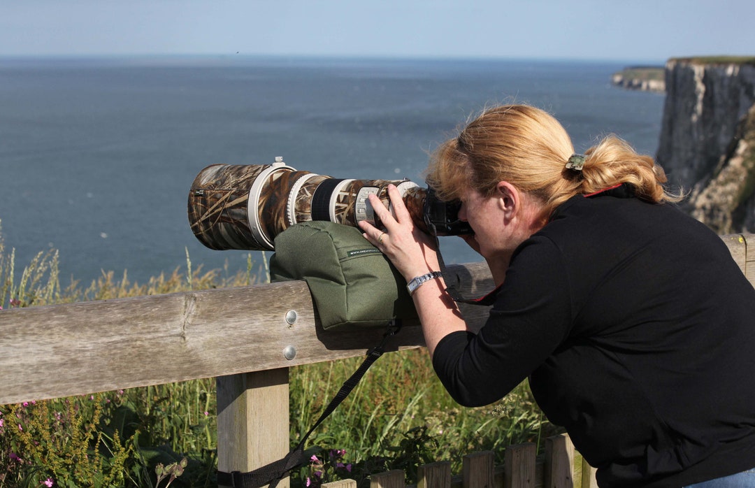 U Shape Camera Bean Bag UNFILLED Waterproof 1000D, Handmade Wildlife ...