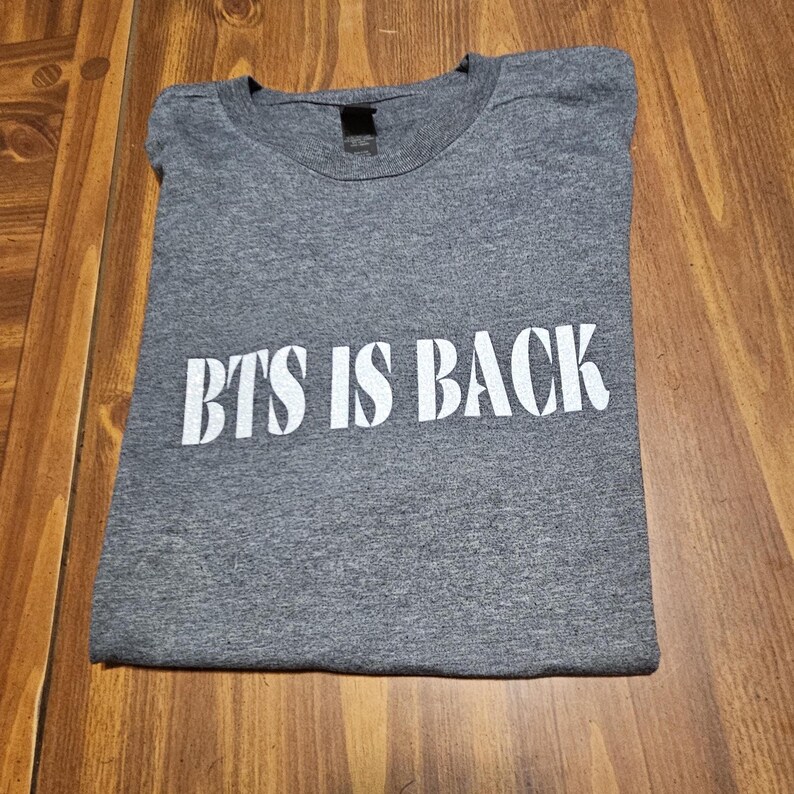 BTS is Back!! Fanchat on Back, BTS Merch, Army Fandom, Kpop Shirt, Kpop ...