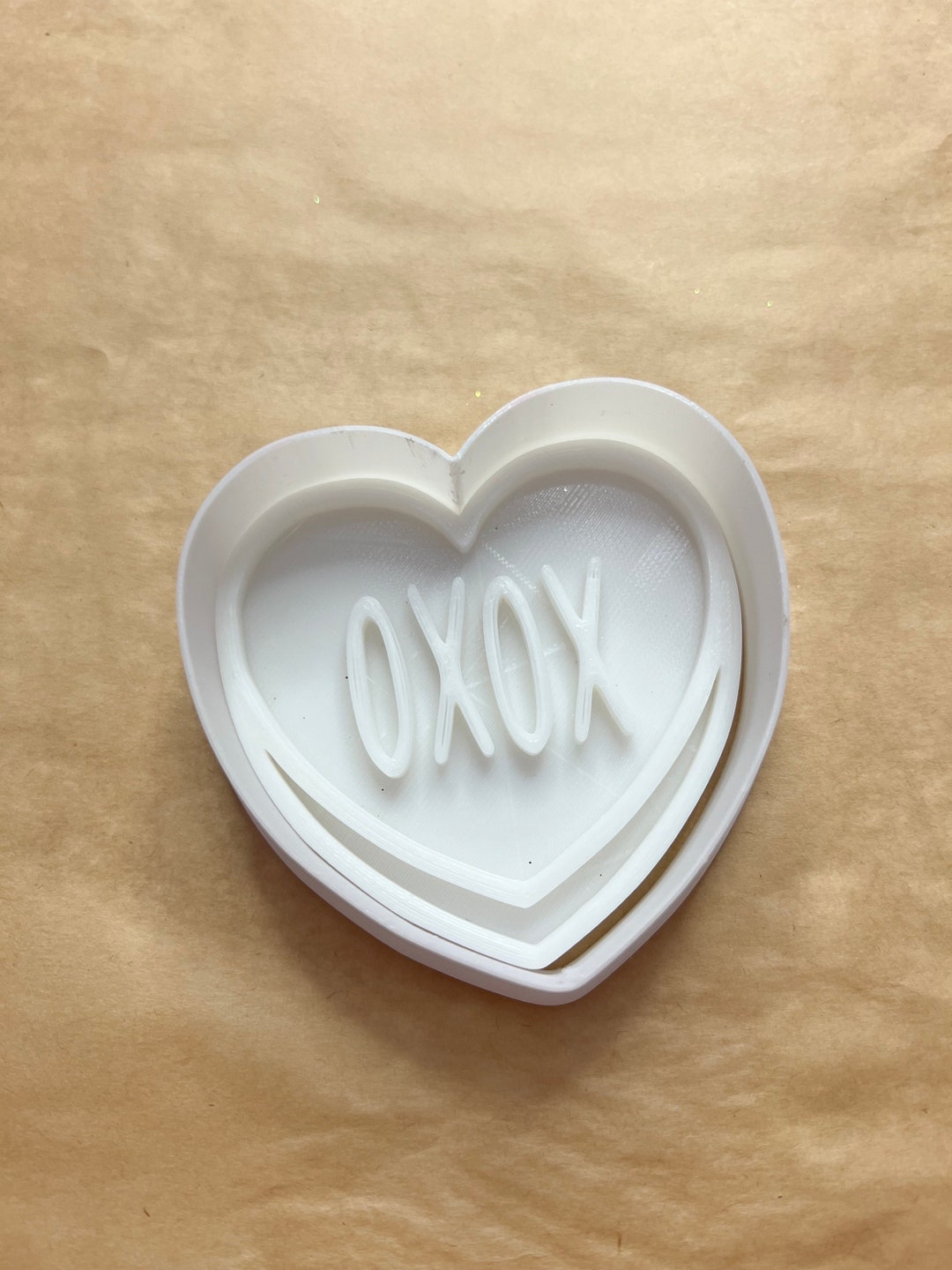 Conversation Heart Xoxo Cookie Cutter And/or Stamp, Valentines Day ...