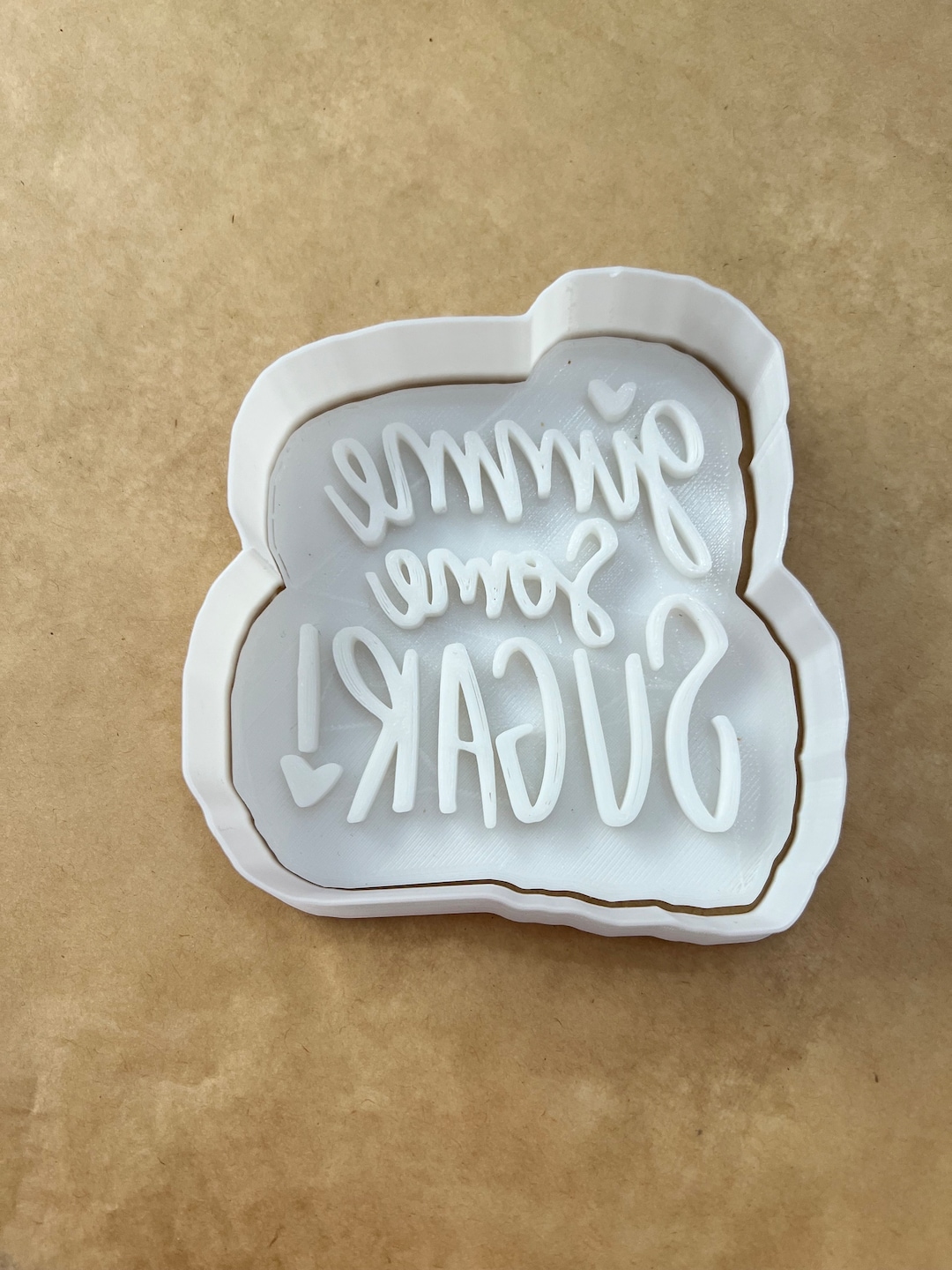 Gimme Some Sugar Phrase Cookie Cutter And/or Stamp, Valentine’s Day ...