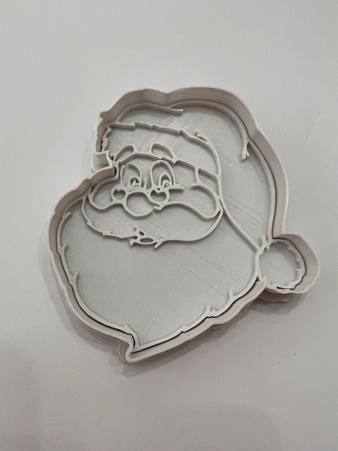 Santa Face Cookie Cutter/stamp Set, Christmas Cookie Cutter, Holiday ...