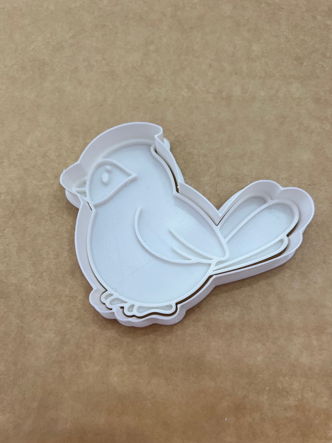 Cardinal Cookie Cutter/stamp, Holiday Cookie Cutters, Cookie Stamps ...