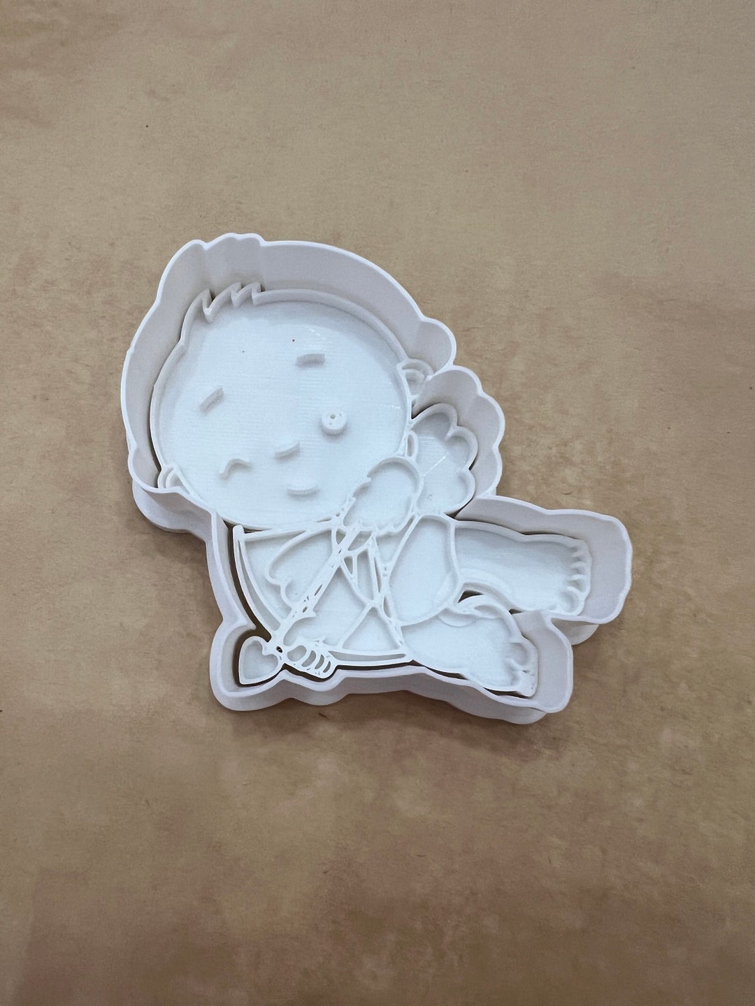 Cupid Cartoon Cookie Cutter, Embossing Stamp, Valentines Day Cutter and ...