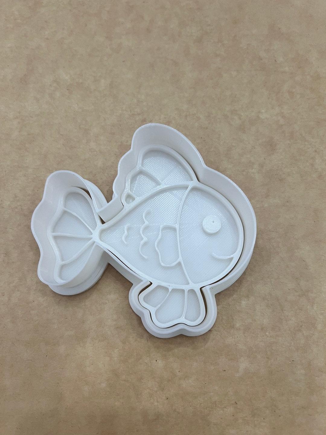 Goldfish Fish Cookie Cutter And/or Stamp, Fondant Cutter,ocean Embosser ...