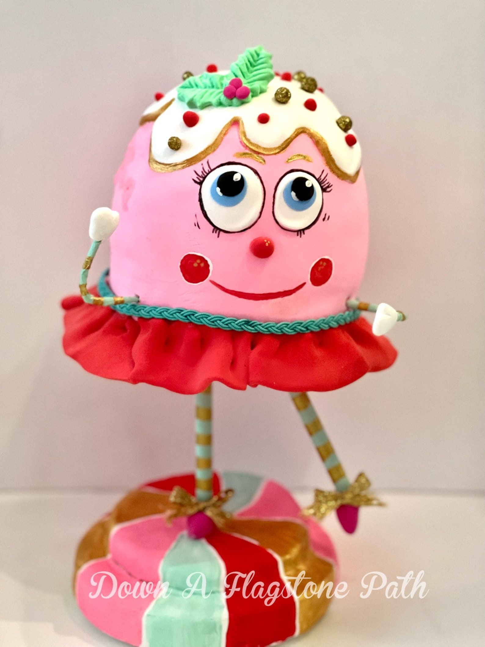 Glitzy Gumdrop Character Christmas Decoration Holiday Decor - Etsy