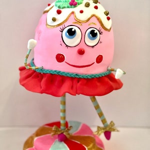 Glitzy Gumdrop Character, Christmas Decoration, Holiday Decor ...
