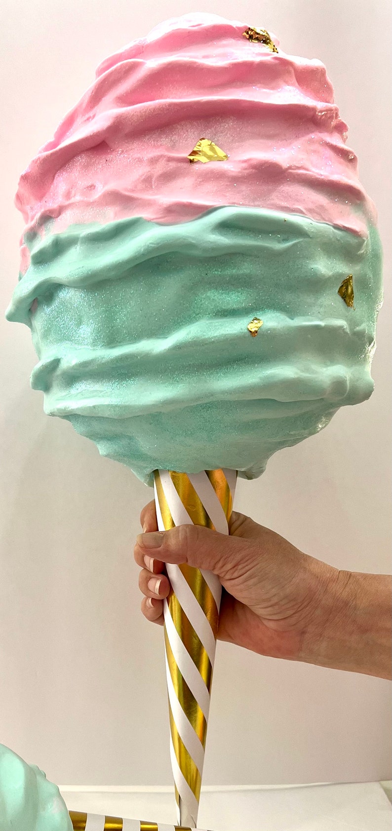 Giant Faux Cotton Candy Decoration Candyland Decor Wreath - Etsy