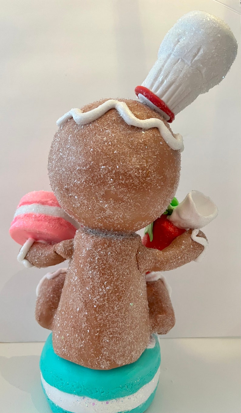 Large Gingerbread Man Figurine Christmas Decoration Wreath - Etsy