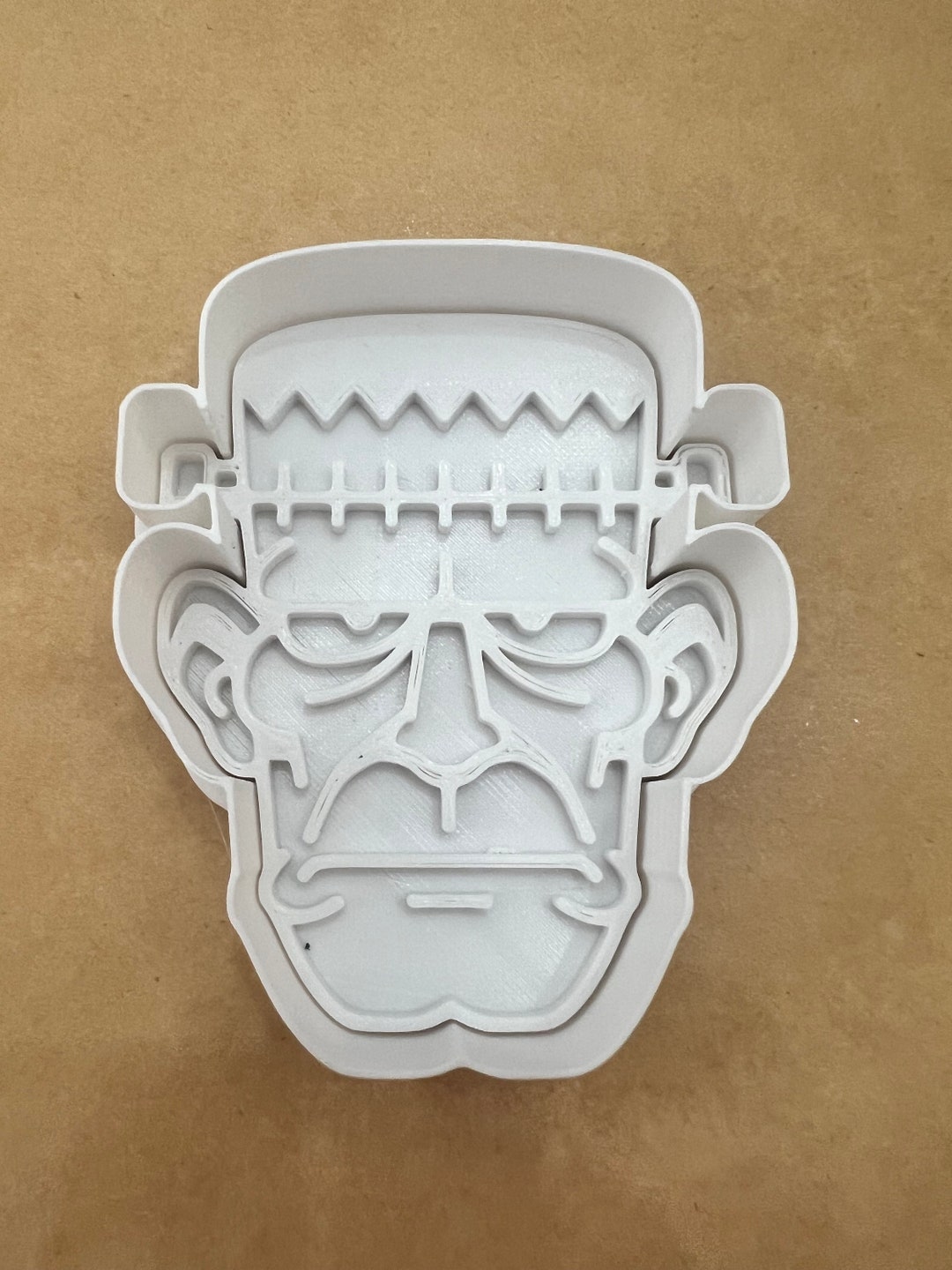 Traditional Frankenstein Head Cookie Cutter/stamp, Holiday Cookie ...