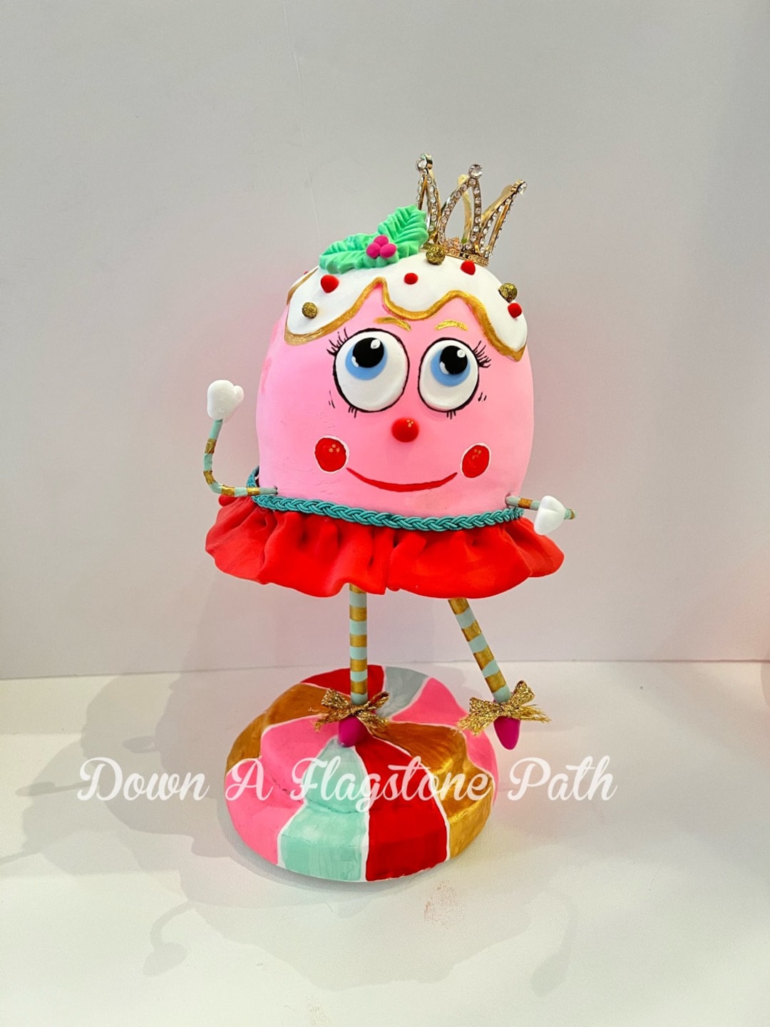Glitzy Gumdrop Character, Christmas Decoration, Holiday Decor ...