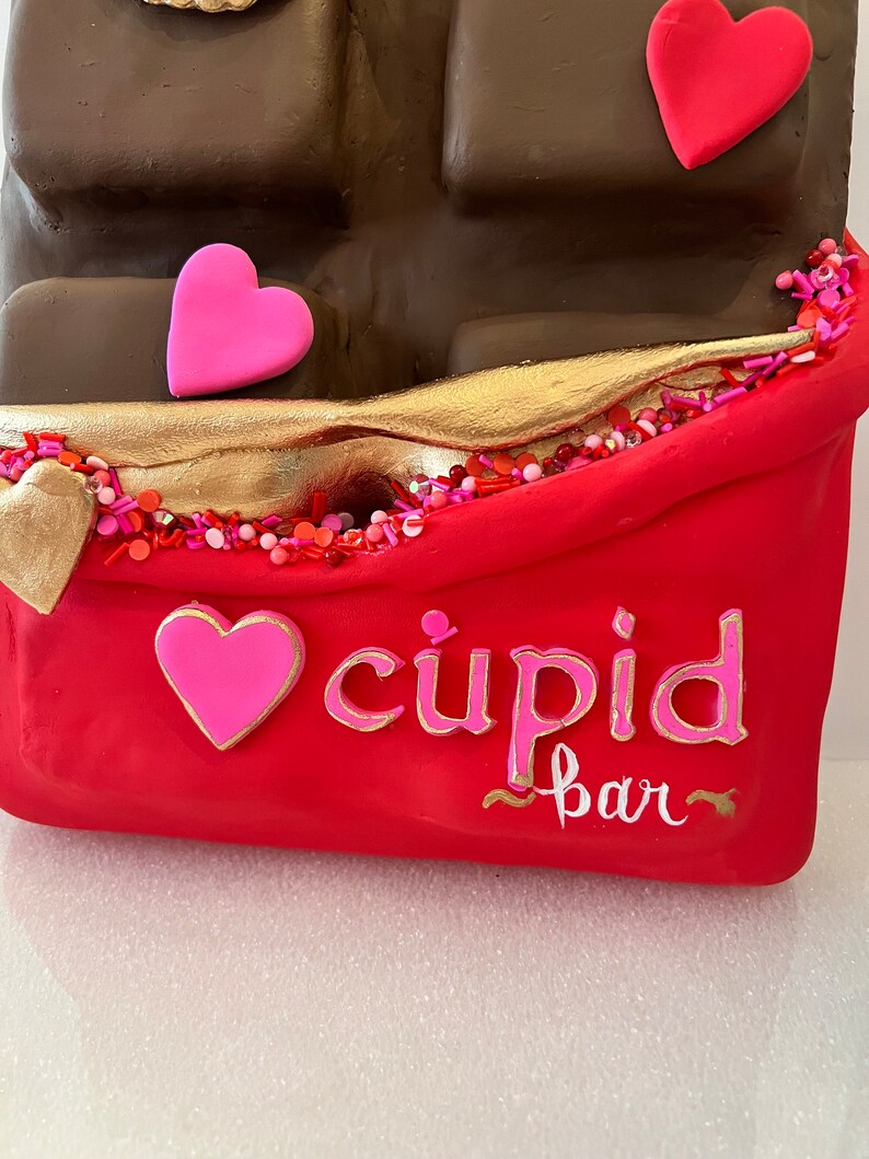 Large Fake Cupid Chocolate Bar Tree Decoration Candyland - Etsy