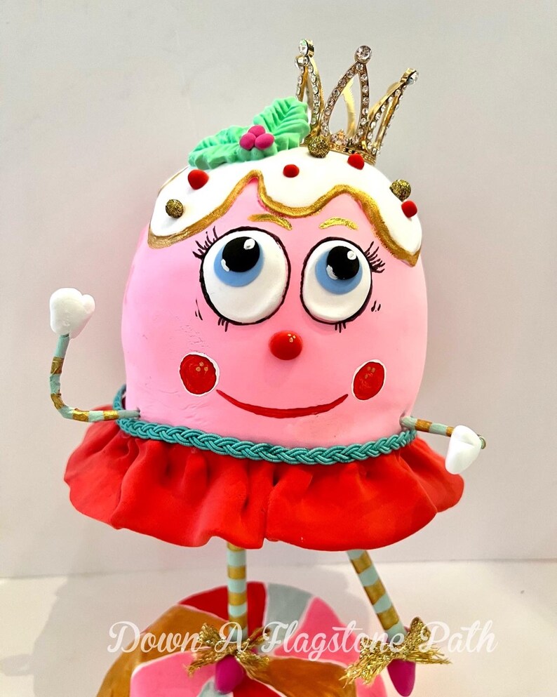 Glitzy Gumdrop Character Christmas Decoration Holiday Decor - Etsy