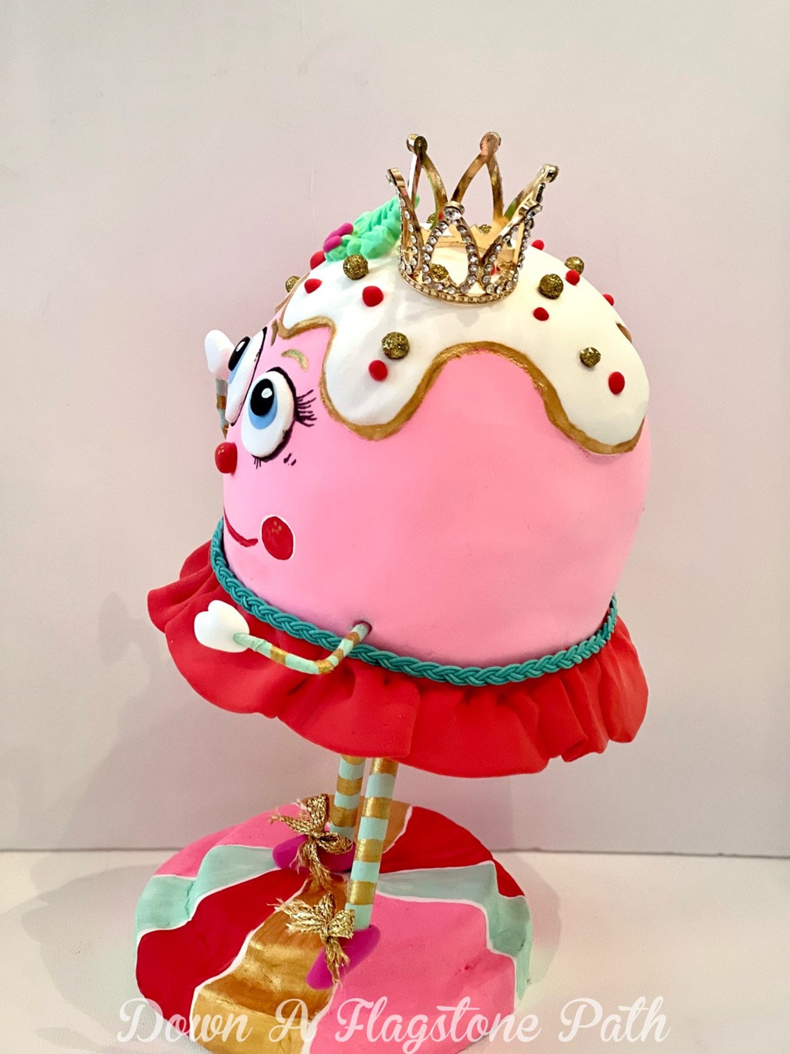 Glitzy Gumdrop Character Christmas Decoration Holiday Decor - Etsy