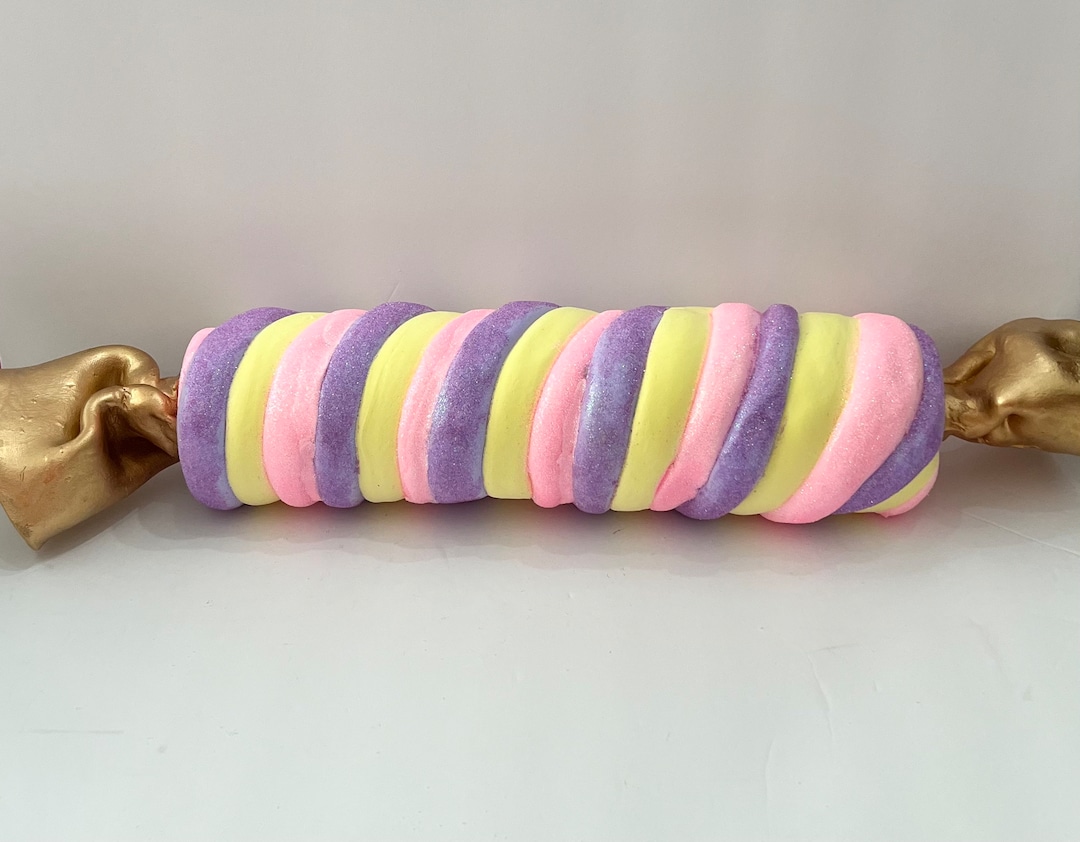 Large Fake Candy Decoration, Swirl Candy Design, Wreath Attachment ...