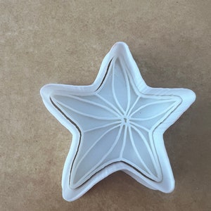 Starfish Cookie Cutter And/or Stamp, Fondant Cutter,ocean Embosser ...