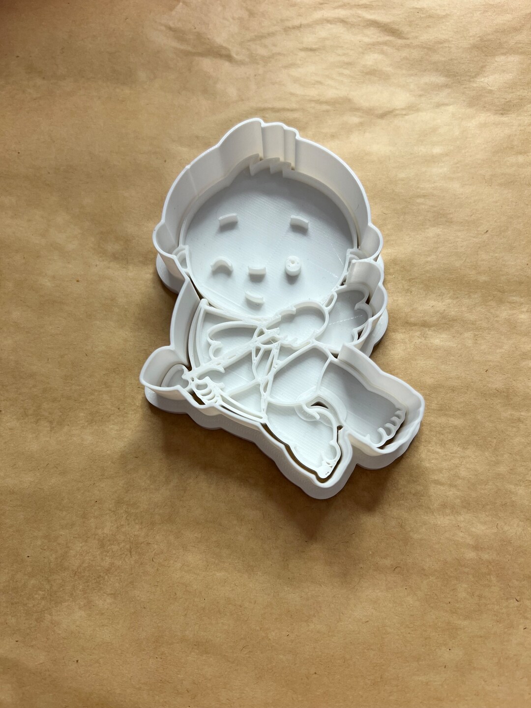 Cartoon Cupid Cookie Cutter And/or Stamp, Valentines Day Cutter ...
