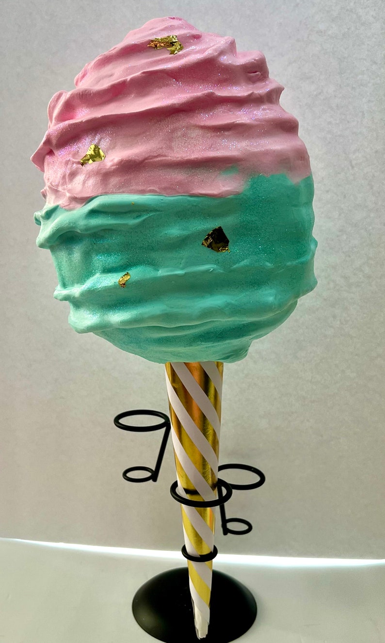 Giant Faux Cotton Candy Decoration Candyland Decor Wreath - Etsy