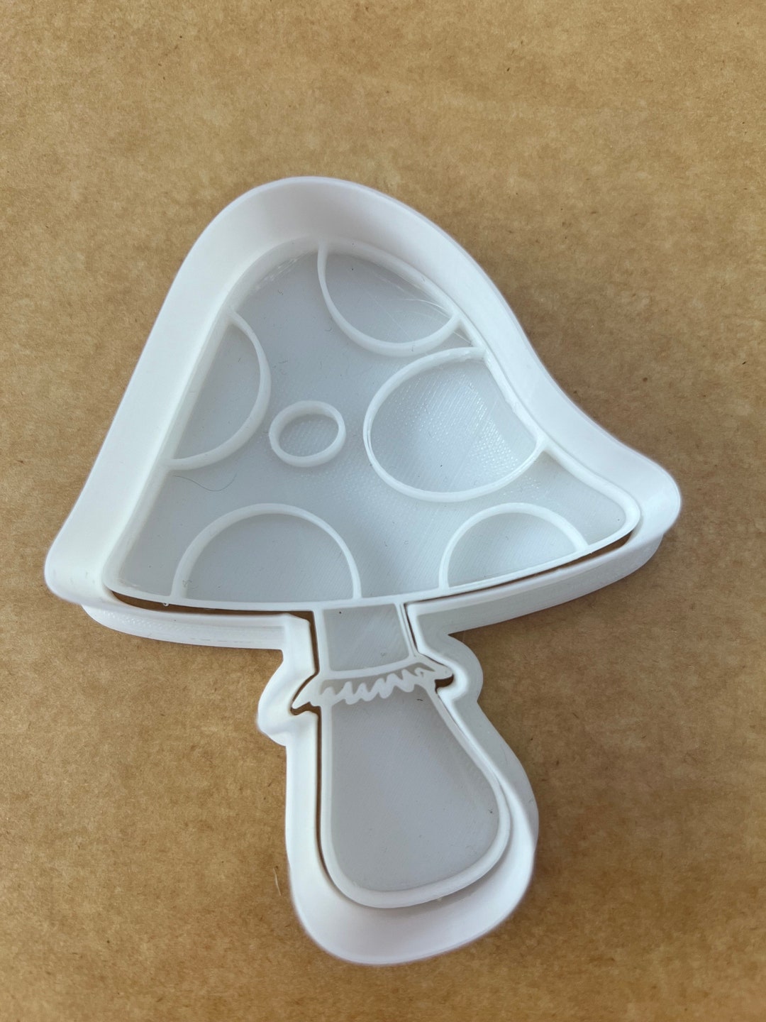 Mushroom/toadstool Cookie Cutter/stamp, Holiday Cookie Cutters, Cookie ...