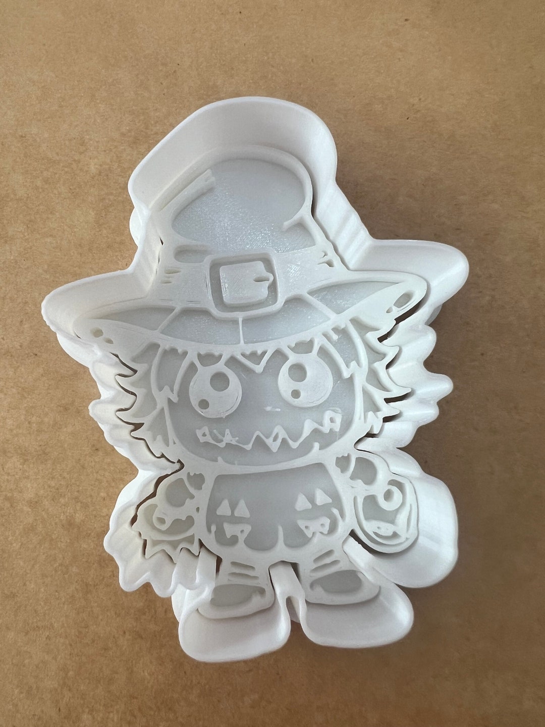 Scarecrow Cookie Cutter/stamp, Holiday Cookie Cutters, Cookie Stamps ...