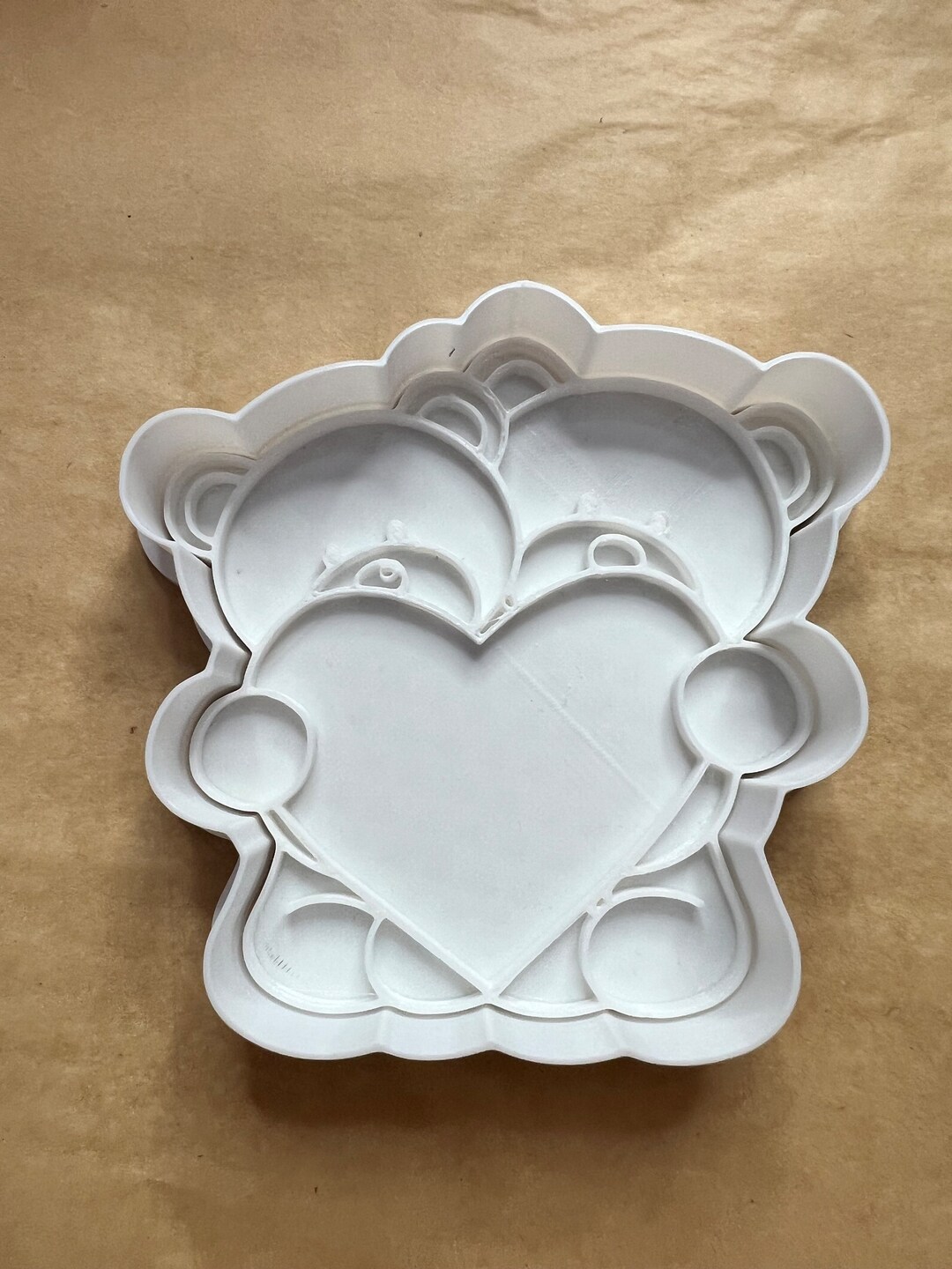 Bear Couple Cookie Cutter And/or Stamp, Valentines Day Cutter, Embosser ...