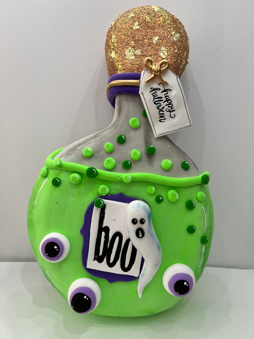 Halloween Potion Bottle Decor, Party Decoration, Boo Juice, Ghost ...