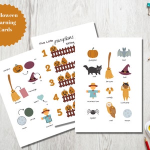 Preschool Halloween Printables | Kids Halloween Posters | Toddler ...