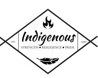 Auntie Energy Indigenous SVG PNG Digital Downloads - Etsy