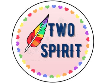 Indigenous Two Spirit Pride JPEG PNG Native Digital Download for Wall ...