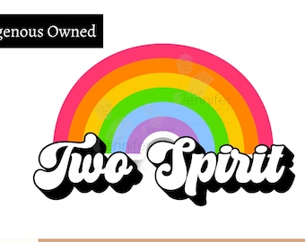 Indigenous Two Spirit Pride JPEG PNG Native Digital Download for Wall ...