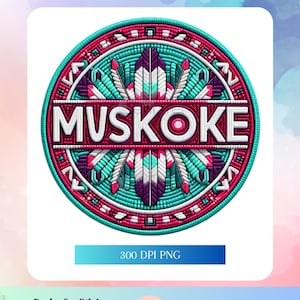 Indigenous Mvskoke PNG JPG Native Digital Download for Sublimation ...