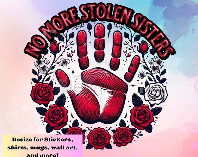 I Wear Red for My Sisters PNG, MMIW Png, Native Pride, Indigenous Pride ...