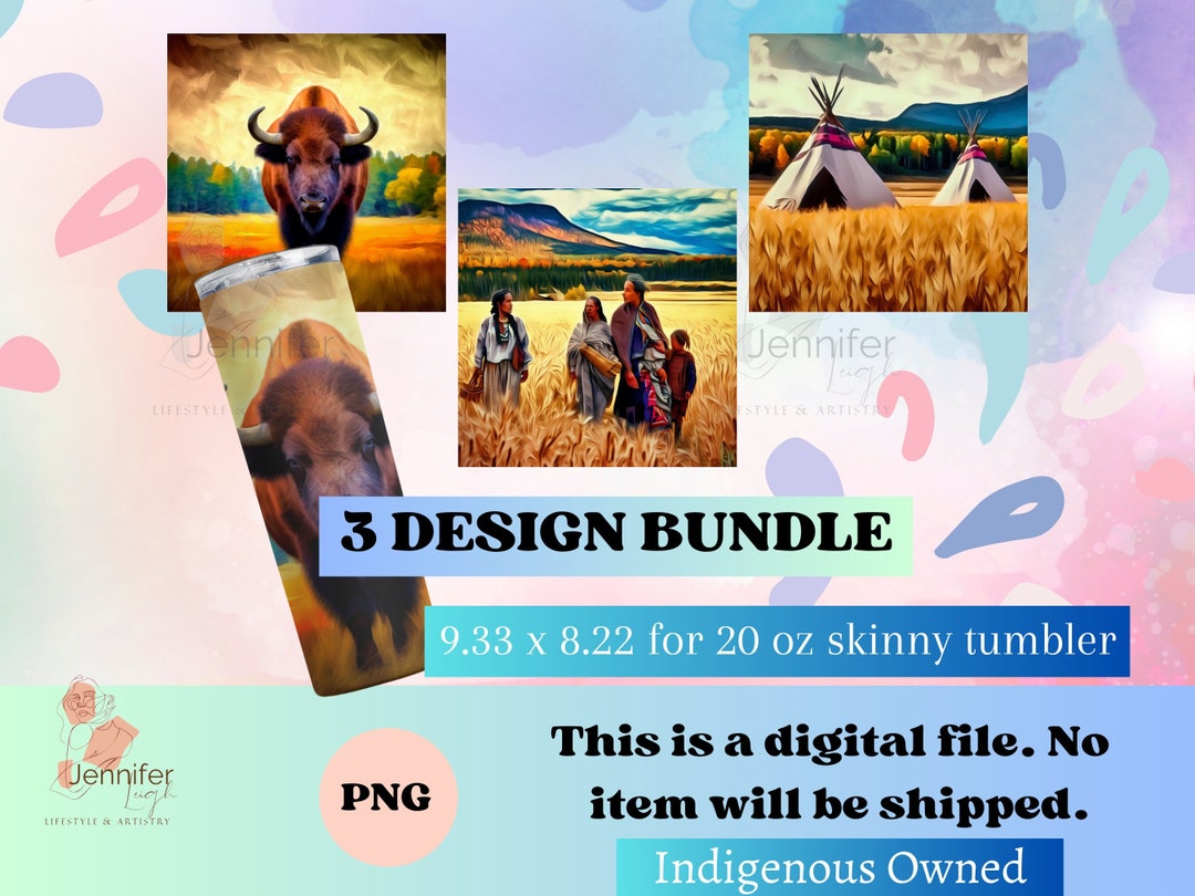 Indigenous Bundle Png Native Tumbler Wrap Digital Download for 20 Oz 9. ...