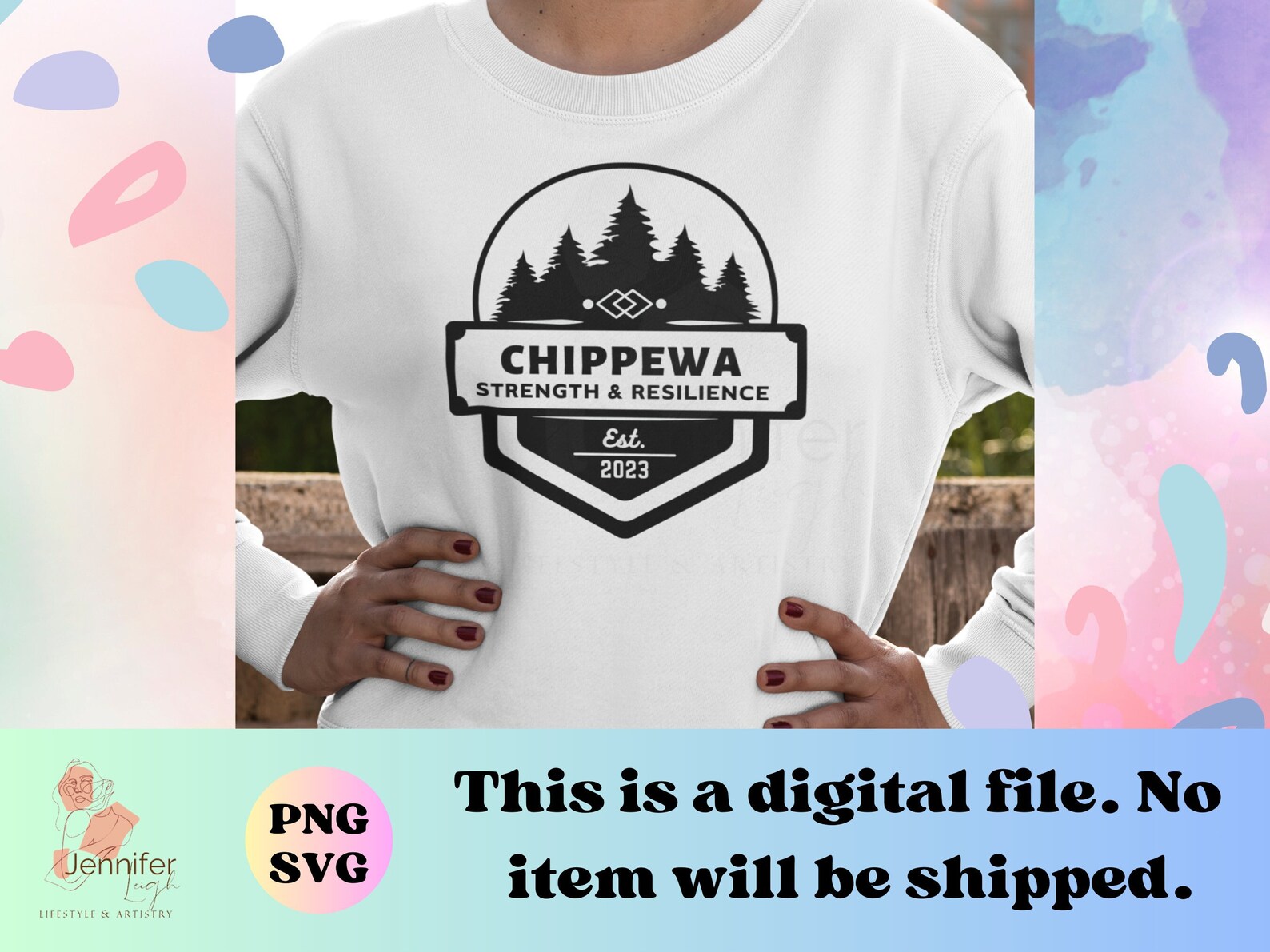 Indigenous Chippewa Digital SVG PNG Native Digital Download for ...