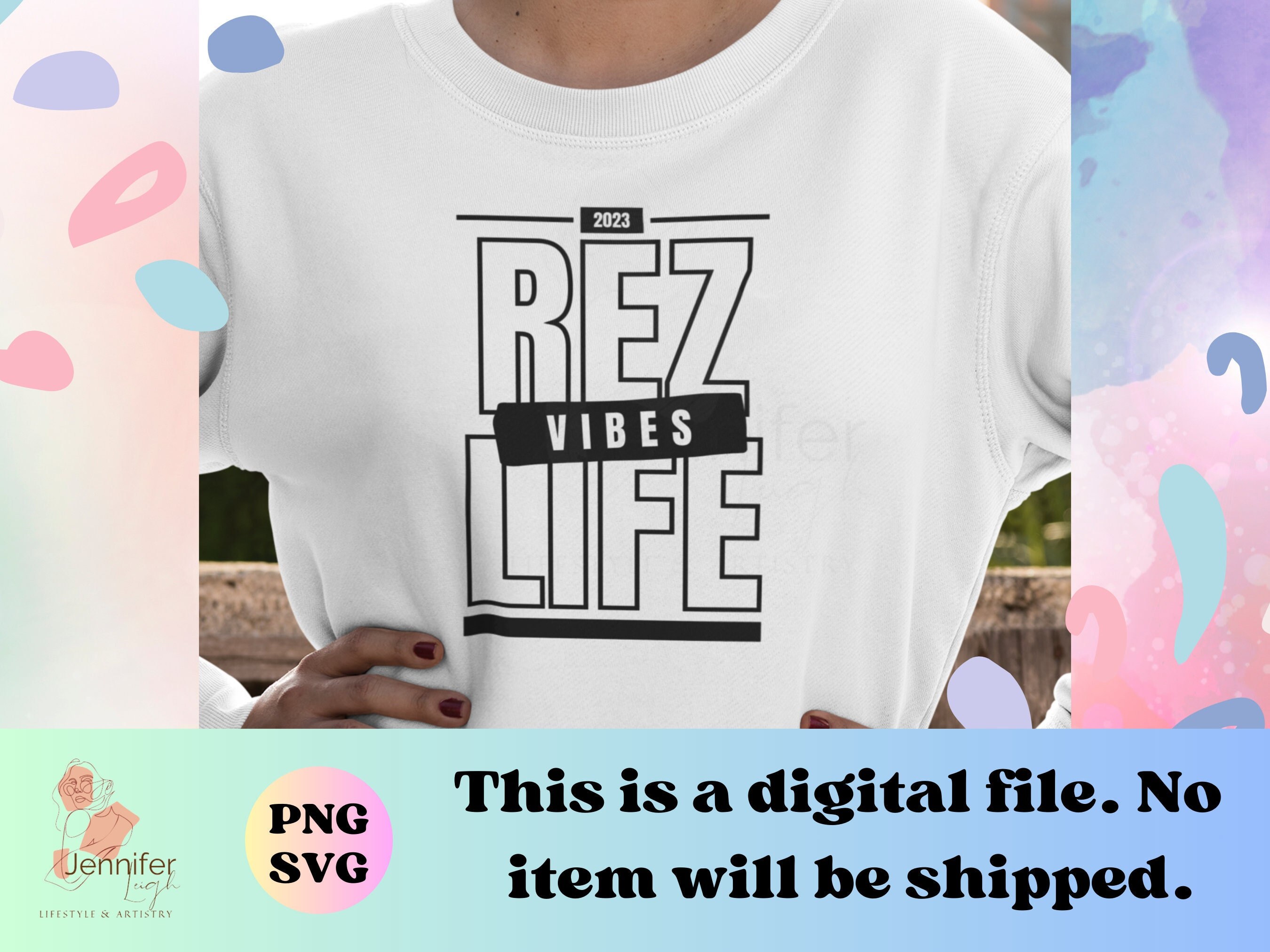 Rez Life Indigenous SVG PNG Native Digital Download for - Etsy