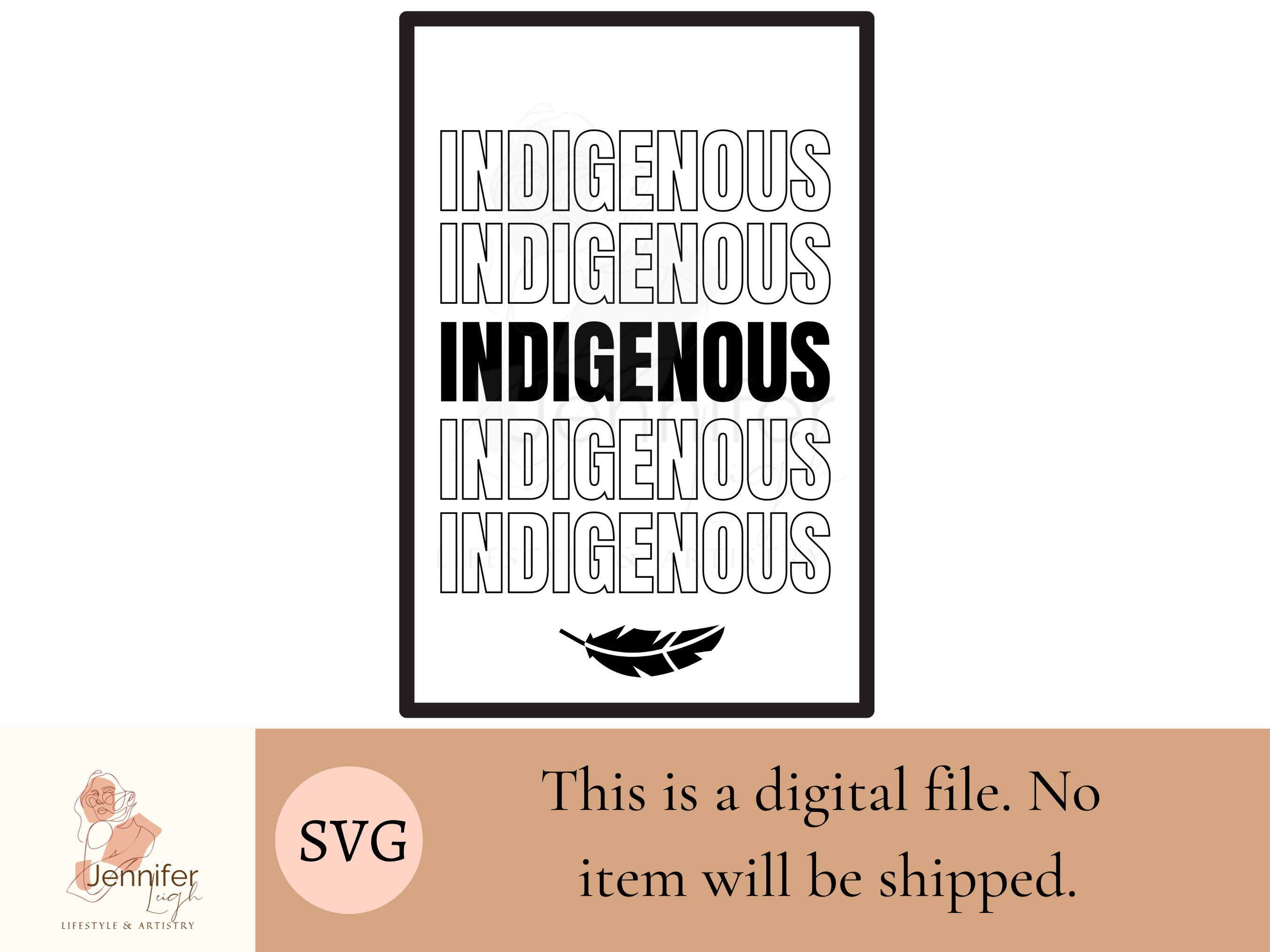 Indigenous SVG Digital Download - Etsy