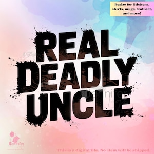 Real Deadly Uncle Indigenous PNG Native Digital Download for ...