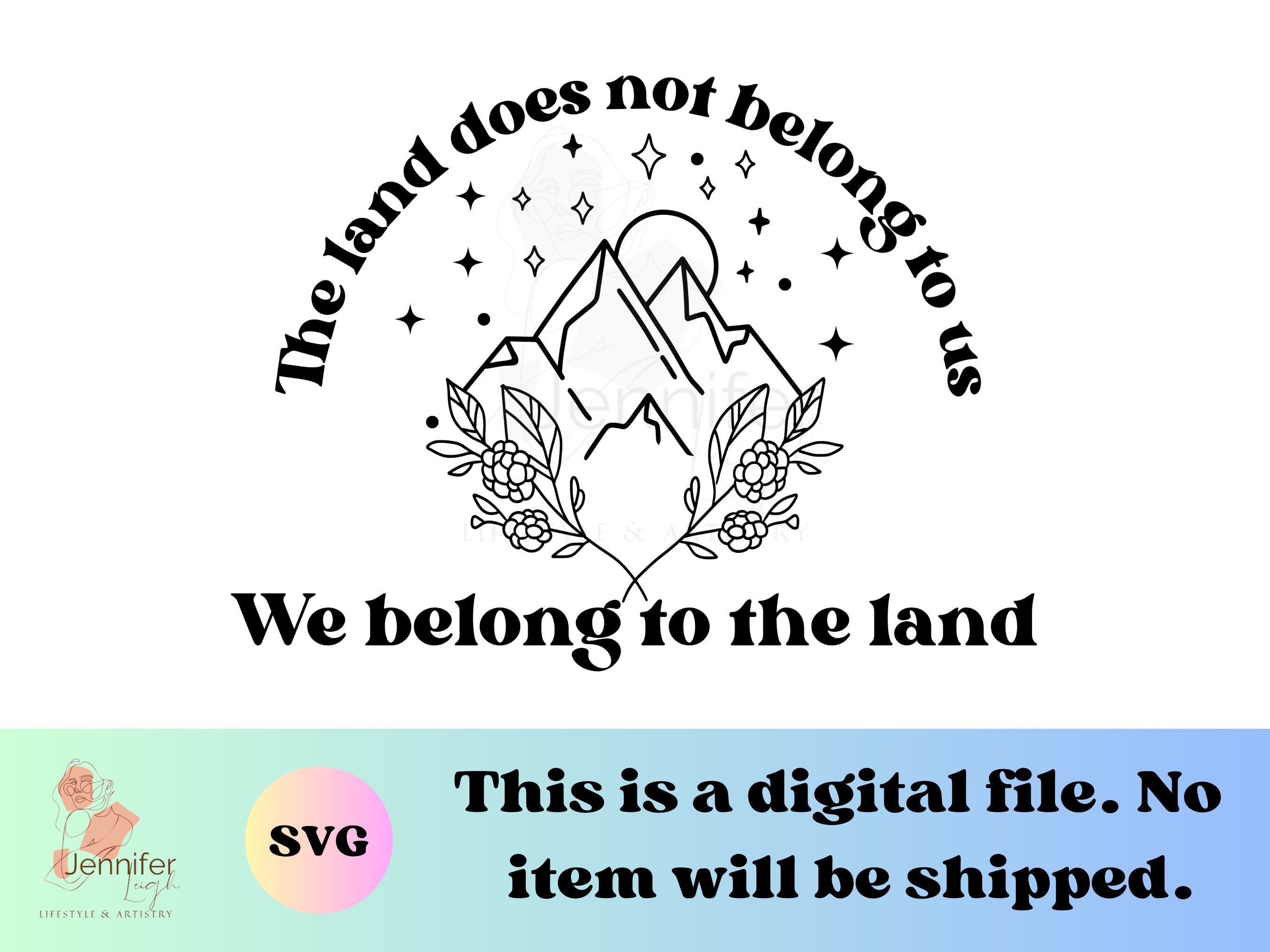 The Land Indigenous PNG SVG Native Digital Download for - Etsy