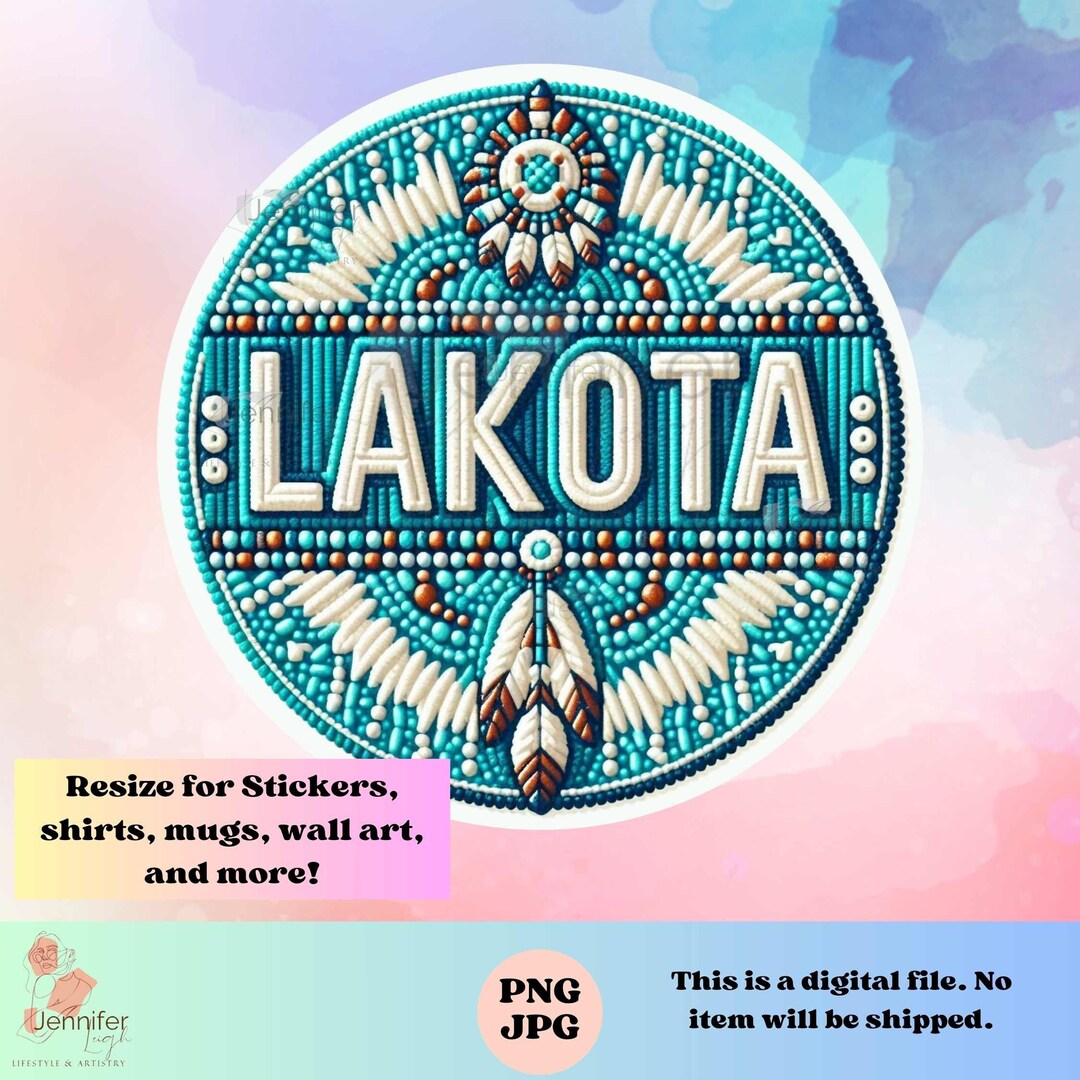 Lakota Indigenous PNG Native Instant Download for Wall Art, Printable ...